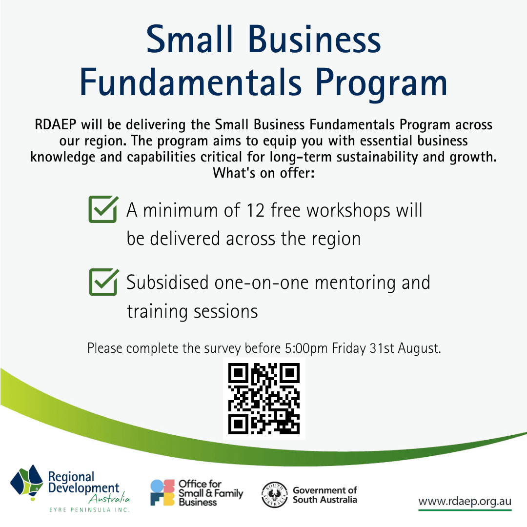 Eyre Peninsula Small Business Fundamentals Program | AIR EP