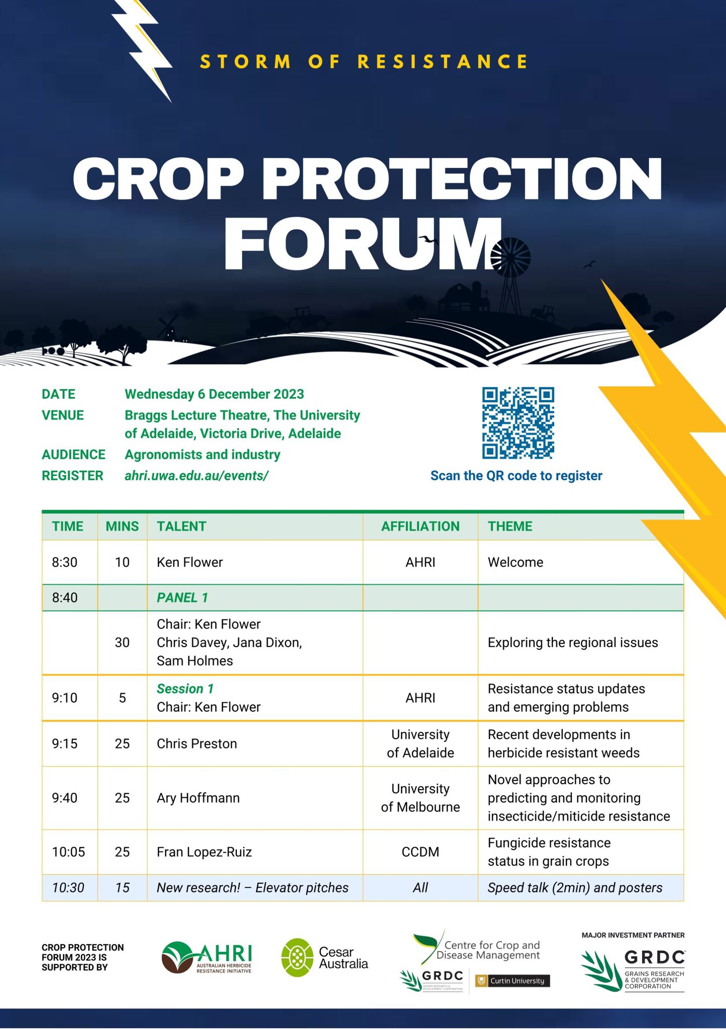 2023 GRDC Crop Protection Forum | AIR EP