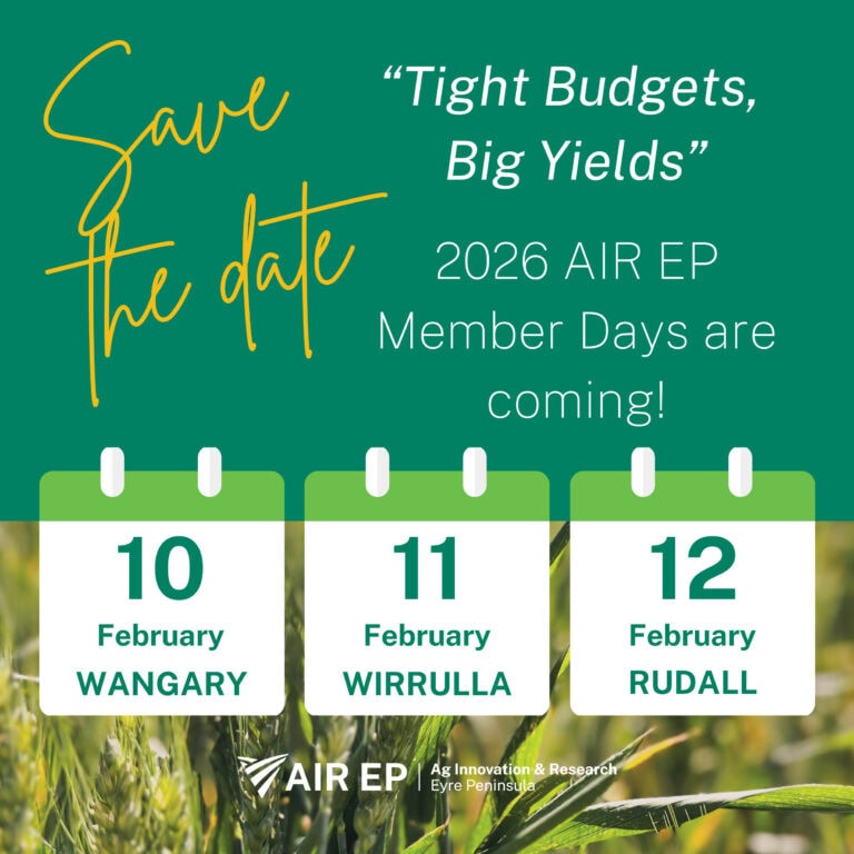 2026 AIR EP Member Day - Wangary (10 February 2026) | AIR EP
